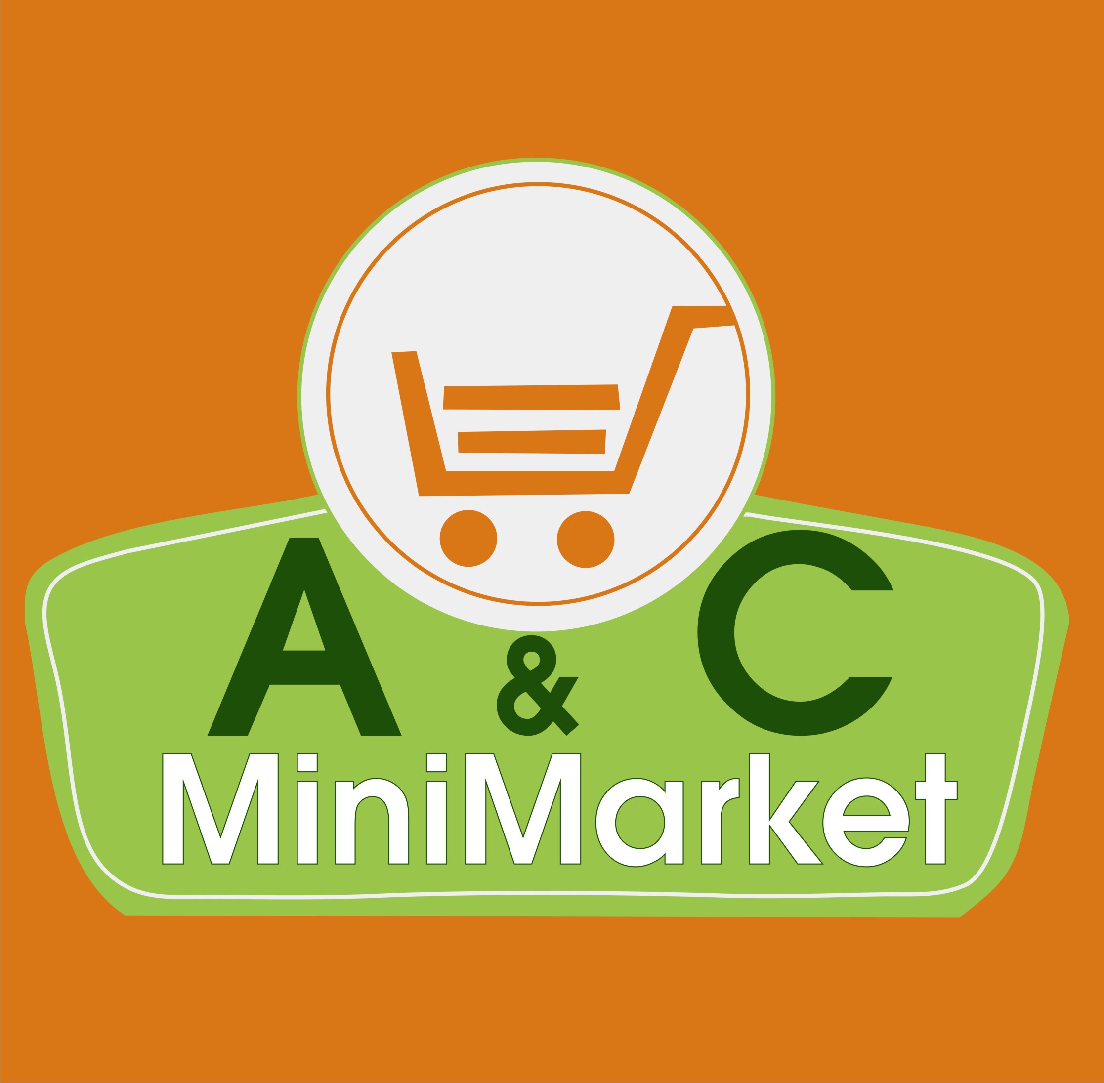 Desenvolvimento Comunicação Visual A&C Mini Market – JOB DESIGN